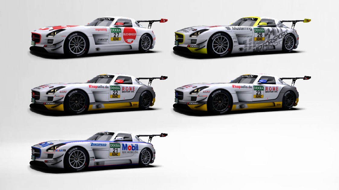 Mercedes-Benz SLS AMG GT3 - Store - RaceRoom Racing Experience